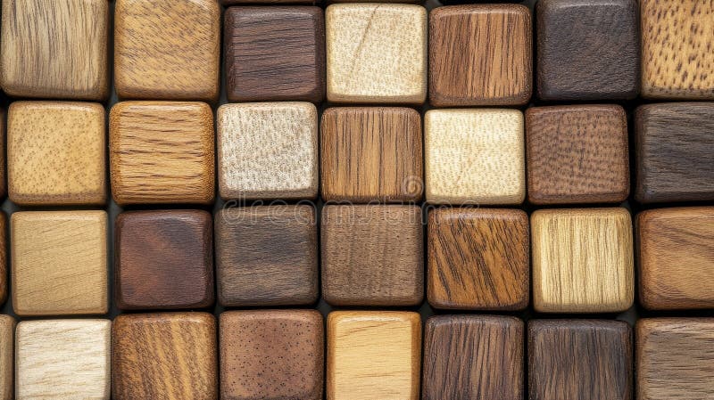 Discover a Captivating Close-up of Meticulously Arranged Wooden Cubes ...