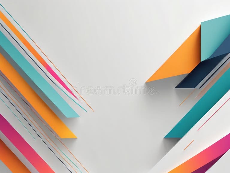 Stunning Geometric Abstract Patterns a Collection of Simple Lines and ...