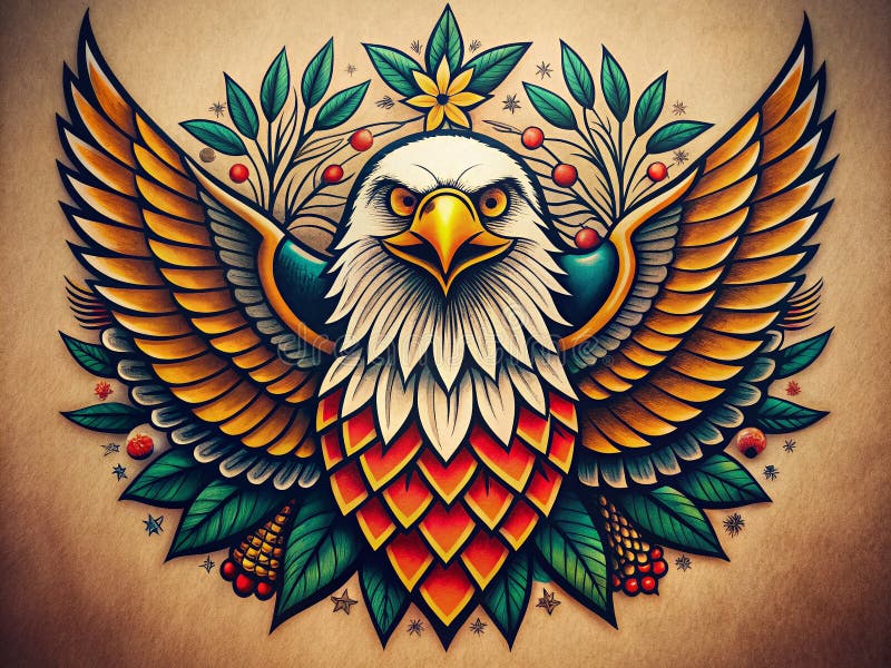 Stunning Minimalist Eagle Tattoo Designs Simple Line Art Geometric and ...