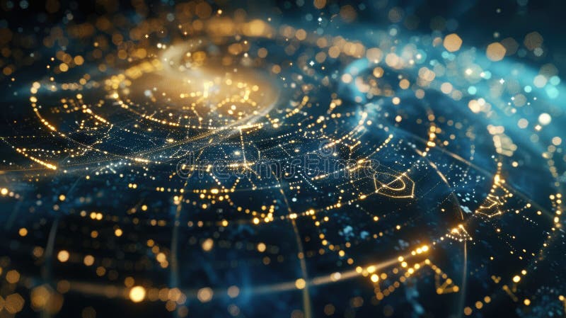 Discover the Captivating Cosmic Web Visualization, Showing the Colorful ...