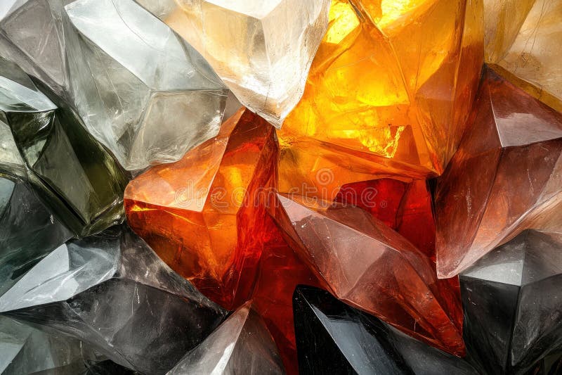 Discover Captivating Layers of Glass Art Transitioning from Abstract ...