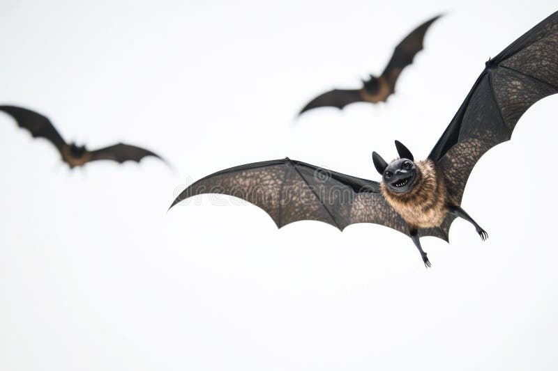 Flying Bats for Halloween Decorations and Wildlife Awareness ...