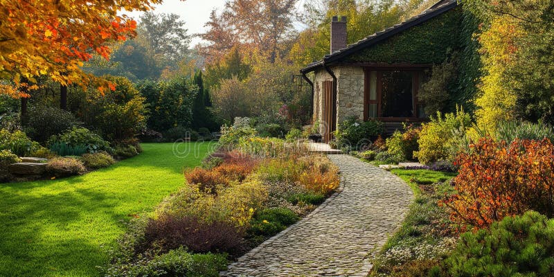 Discover the Charming Autumn Garden Retreat Located in the Beautiful UK ... Discover the Charming Autumn Garden Retreat Located in the Beautiful UK ...