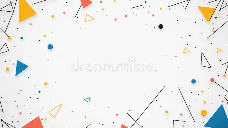 Discover a Chic Geometric Mesh of Triangle Patterns on Crisp White ...