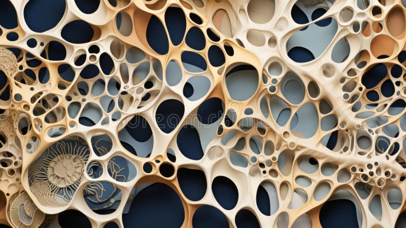 Discover Classic Cell Formations with Muted Tones and Intricate Details ...