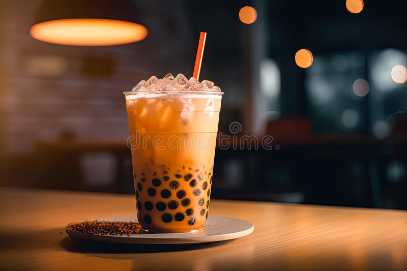 Discover the Colorful World of Bubble Tea on a Charming Wooden Table ...