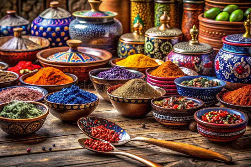 Discover the Colorful World of Turkish Kitchenware at Istanbuls Spice ...