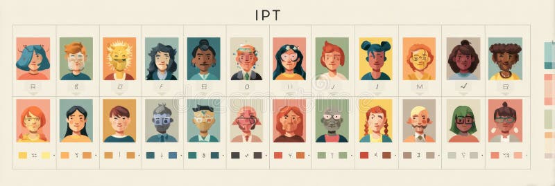 Explore Personality Types with this Detailed MBTI Infographic Featuring ...