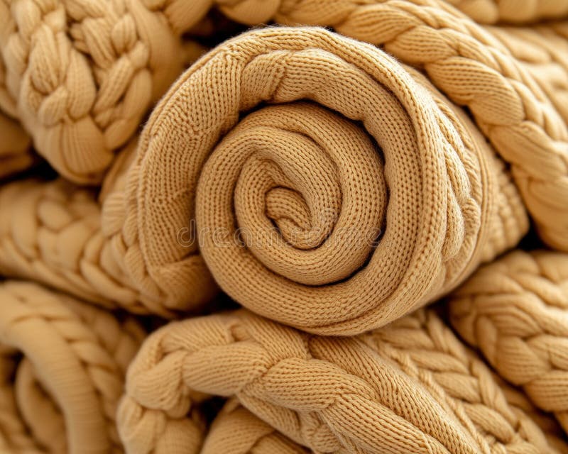 Discover a Cozy Blanket Stack in Soft Textures for a Warm and Inviting ...