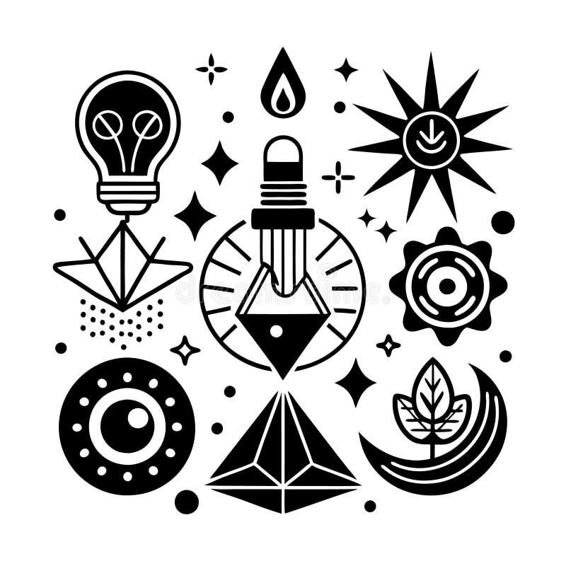 Discover Creative Icon Symbolizes Exploration Stock Illustration ...