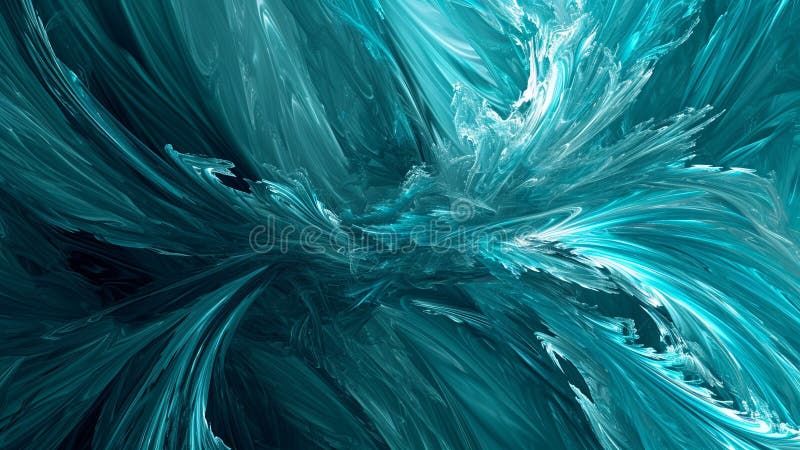 Discover the Digital Teal Surge High-Tech Abstract Background Stock ...