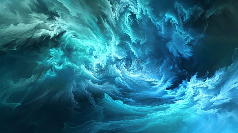 Discover the Digital Teal Surge High-Tech Abstract Background Stock ...