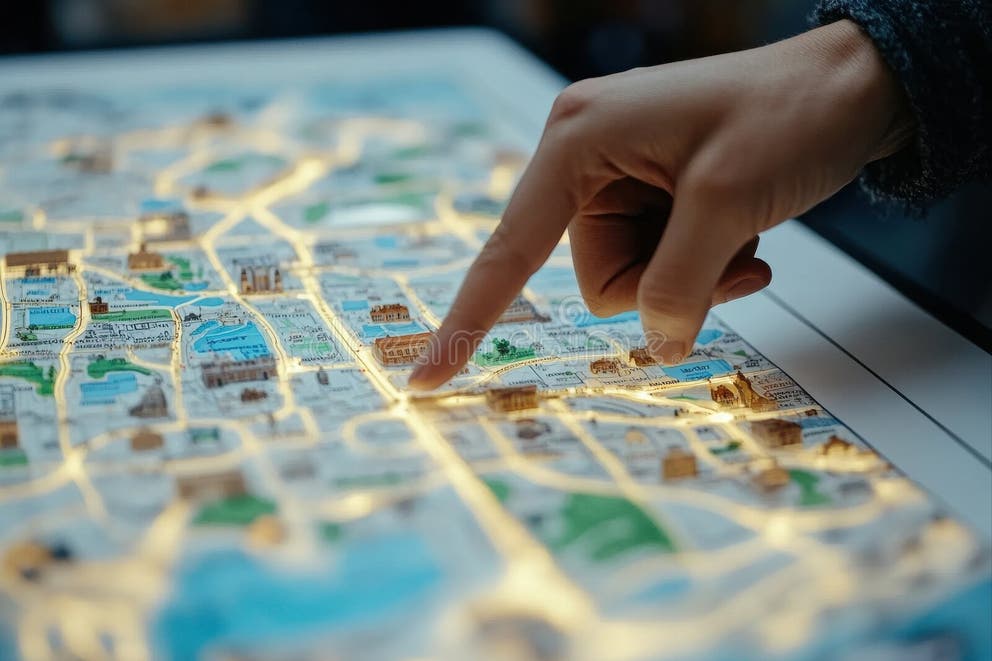 Interactive City Maps Navigating Urban Environments through Digital Art ...