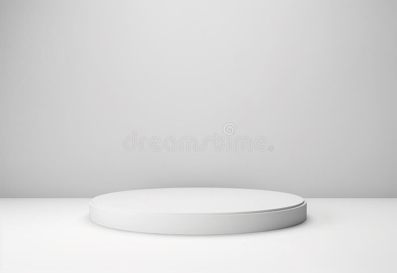 Minimalist Neutral Product Display Backdrop for Photography Stock ...