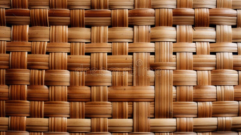 Discover the Elegance of Rustic Bamboo Weave Pattern with a Flat ...