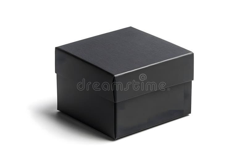 Discover the Elegance of a Simple Black Square Gift Box, Perfect for ...