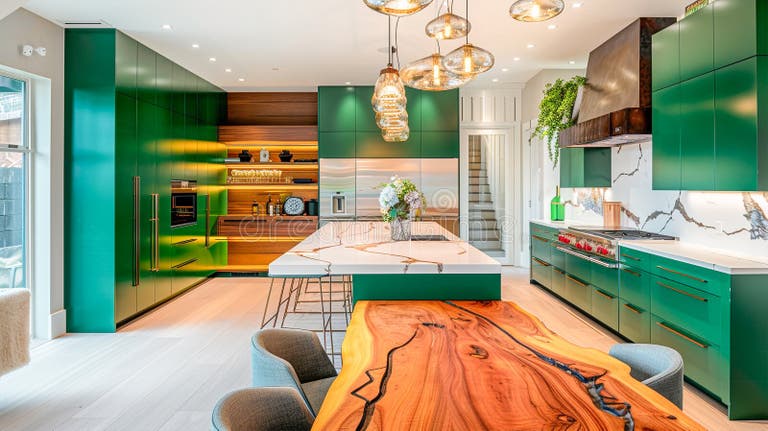 Discover Elegant Kitchen Interior with Modern Kitchen Features in a ...