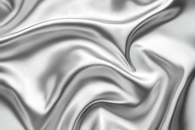Discover Elegant Silver Fabric, Luxurious Silk Texture Stock ...