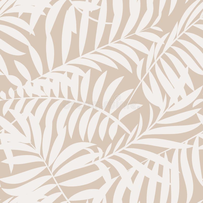 Discover an Elegant Tropical Leaf Seamless Pattern that Enhances Subtle ...