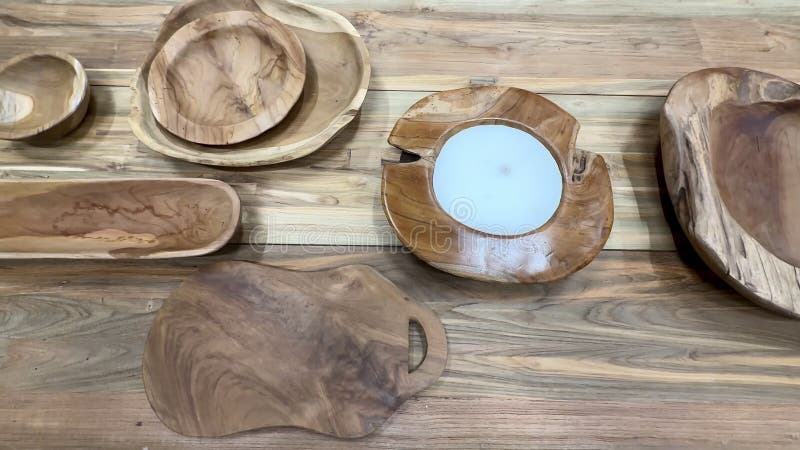 Discover the Elegant Wooden Tableware Set Which is Perfect for Rustic Dining Occasions Stock ...