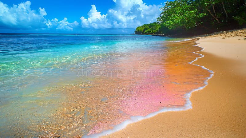 Discover the Enchantment of a Color-shifting Beach Where Sand ...