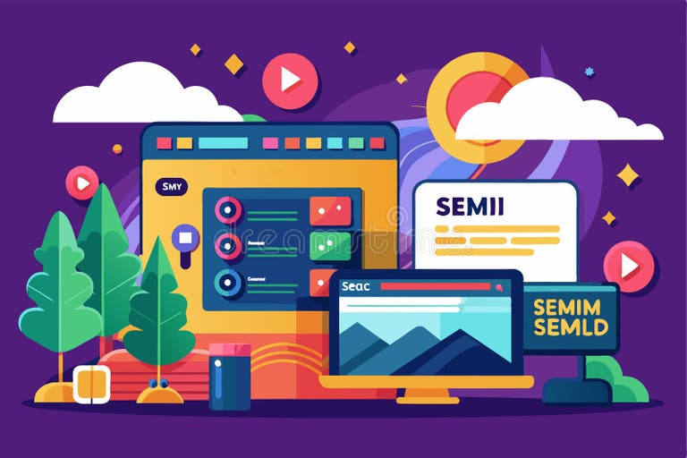 Discover Engaging Visual Tutorials Featuring Customizable Semi Flat ...