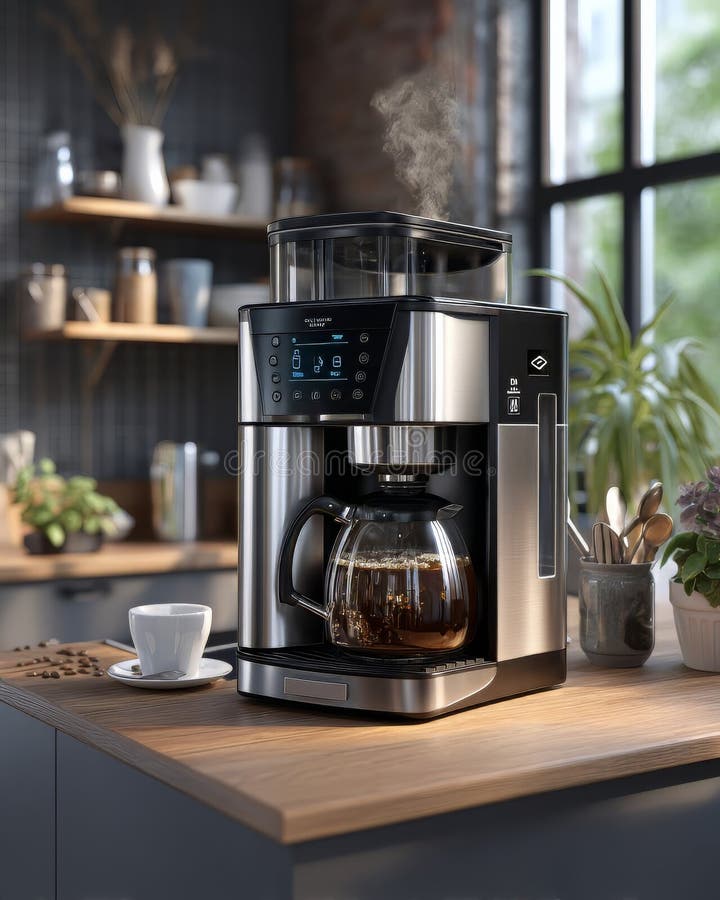 Discover the Future of Coffee with a Smart Coffee Maker on Your Kitchen ...