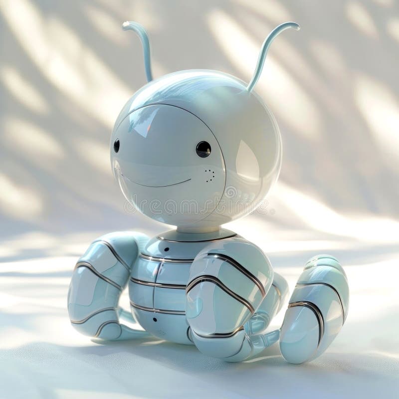 Discover the Future with this Cute, High-tech Robot Showcasing a Sleek ...