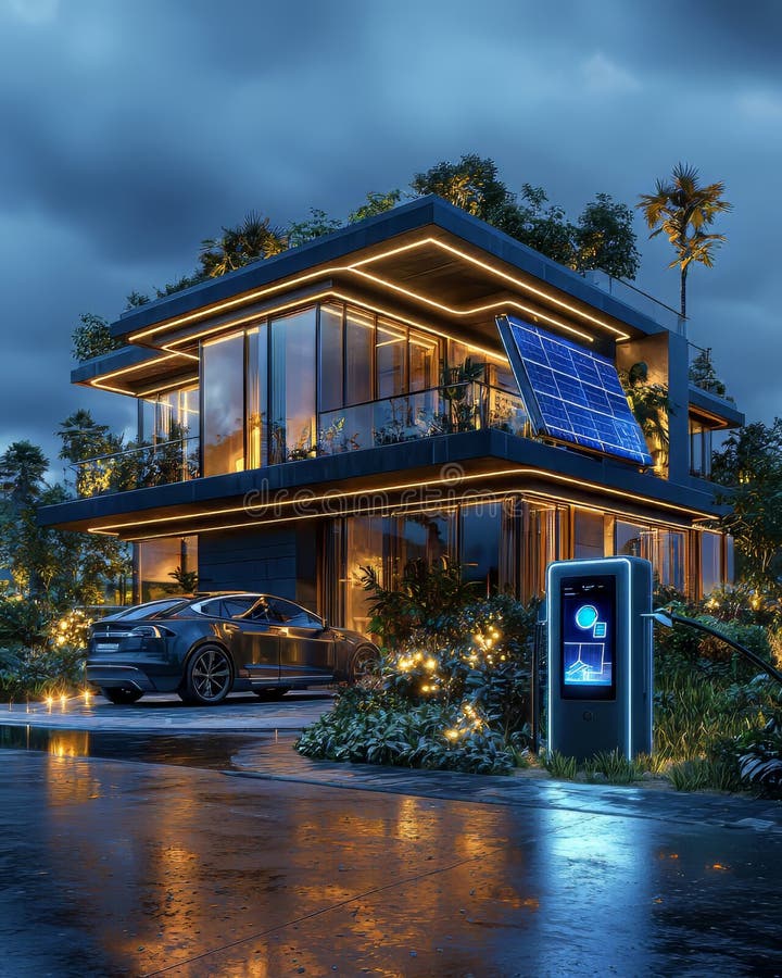 Discover the Future of Smart Homes Featuring Solar Panels and ...