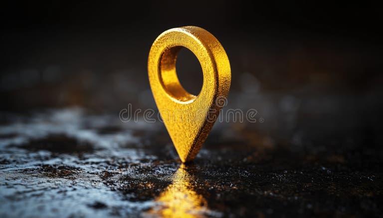 Discover the Golden Marker Location with the Golden Map Pointer on a ...