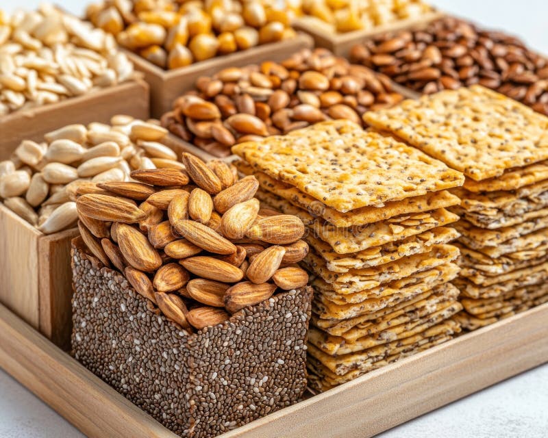 Discover Healthy and Delicious Snacking Options with this Vibrant Image ...