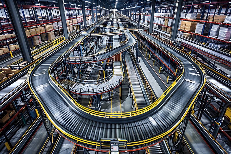 High-Performance Conveyor Line for Optimized Production Stock ...