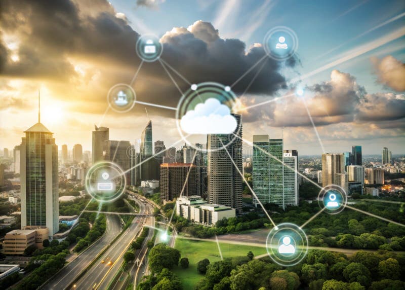 5G: the Backbone of Modern Connectivity and Smart City Evolution Stock ...