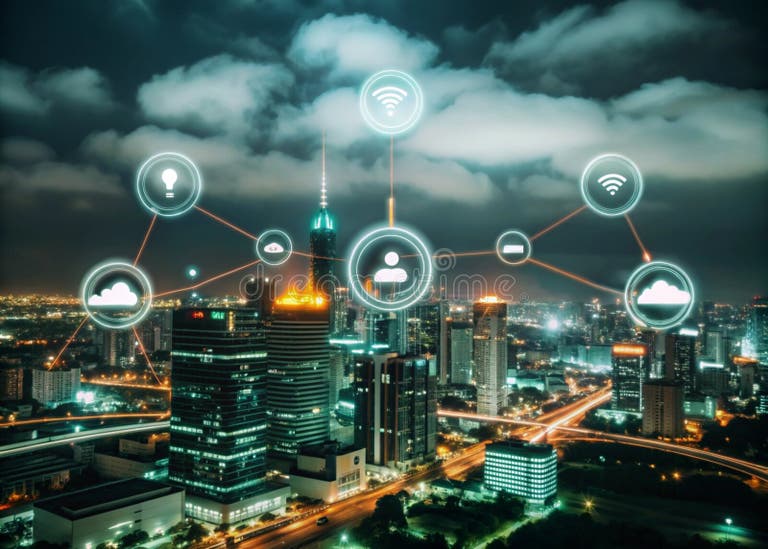 5G: the Backbone of Modern Connectivity and Smart City Evolution Stock ...