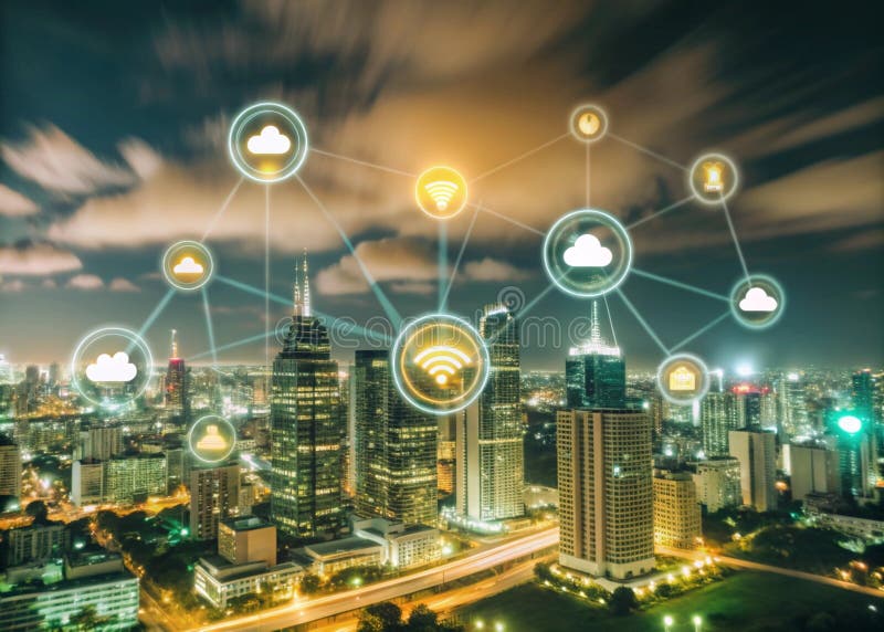 5G: the Backbone of Modern Connectivity and Smart City Evolution Stock ...