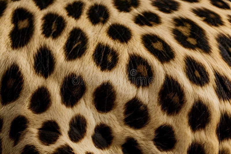Cheetah Leather Skin Texture with Unique Spots and Natural Pattern ...