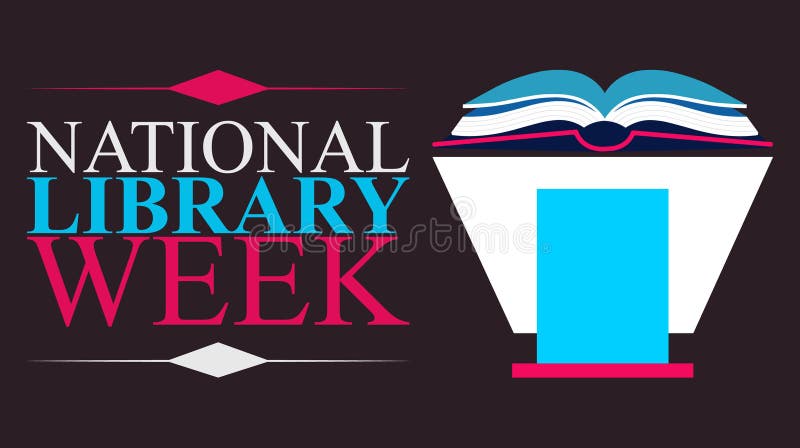 National Library Weeks Stock Illustrations – 2 National Library Weeks ...