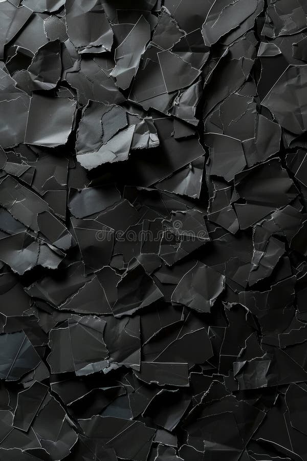 Discover Mesmerizing Black Paper Design. Stock Illustration ...