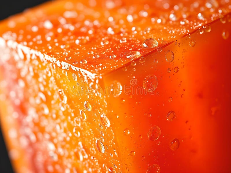 Macro Fruit Cube: Hyper-Realistic Water Droplets and Photorealistic ...
