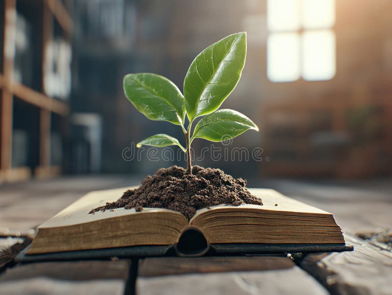 Discover the Power of Knowledge a Tree of Knowledge Growing from an Old ...