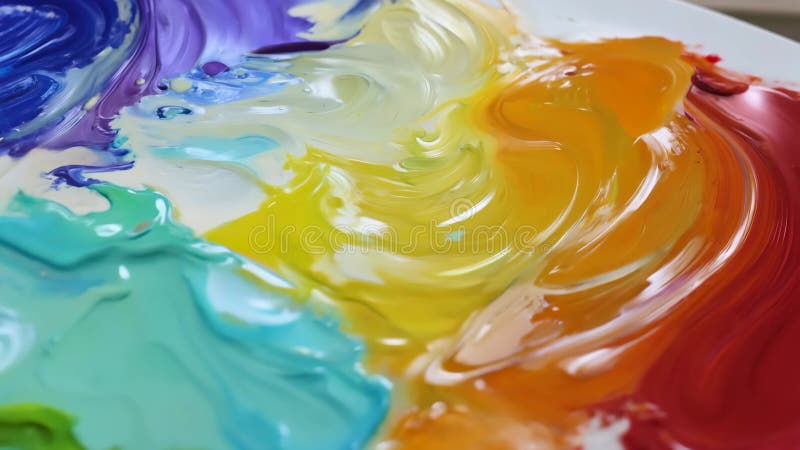 Exploring Vibrant Paint Colors for Artistic Projects at the Art Studio ...