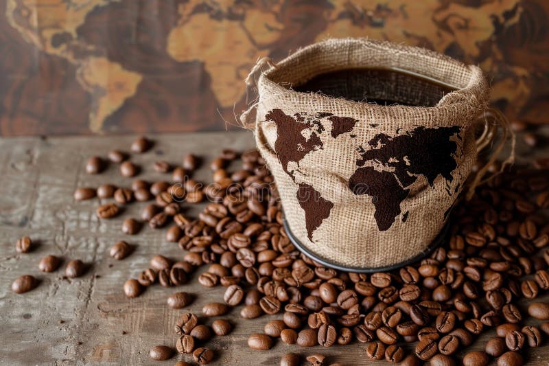Discover the Rich Aroma of World Coffee. a Global Blend of Beans and ...