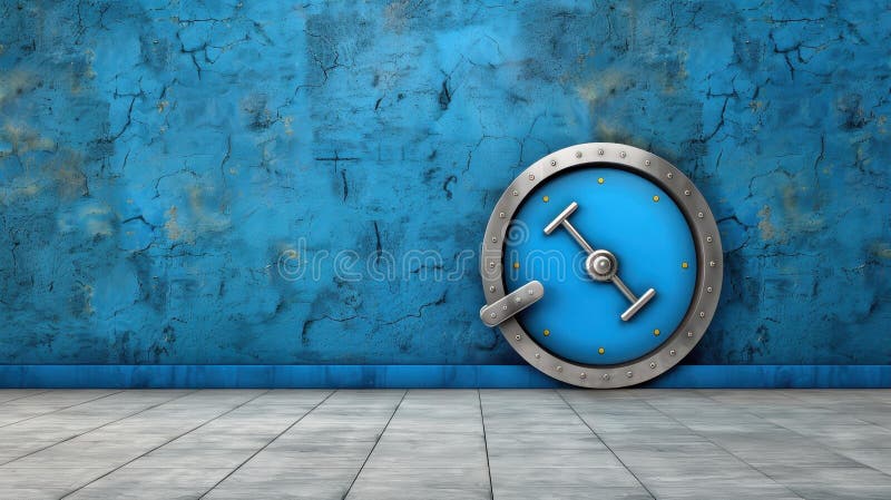 Discover the Robust Design of a Secure Vault Door, Engineered for ...