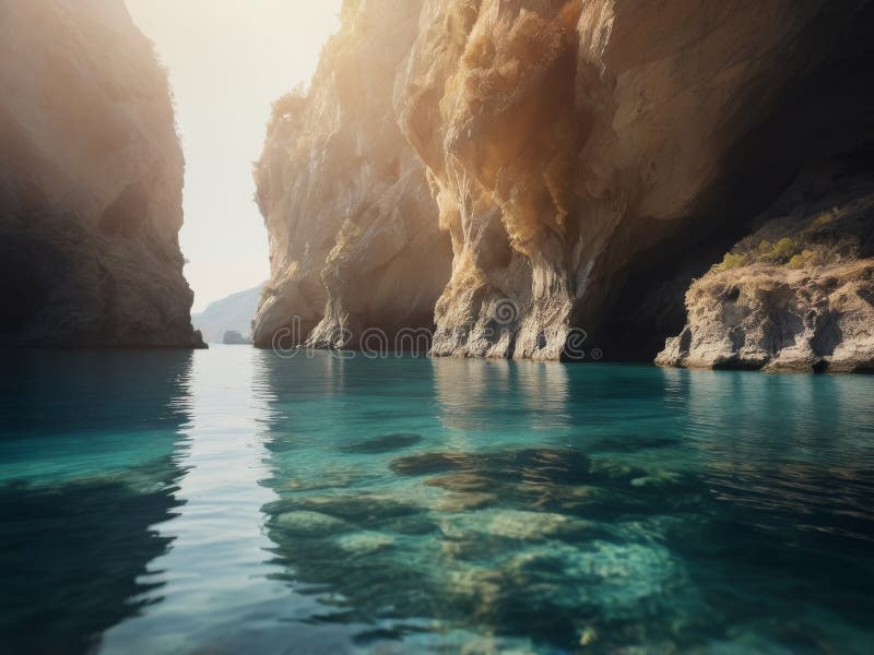 Discover the Secluded Beauty of a Hidden Cove with Turquoise Waters ...