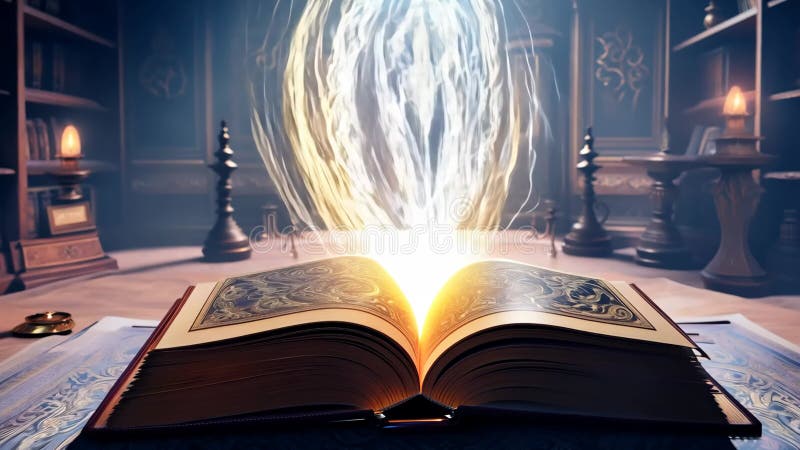 Discover the Secrets within the Magical Book in an Ancient Library ...