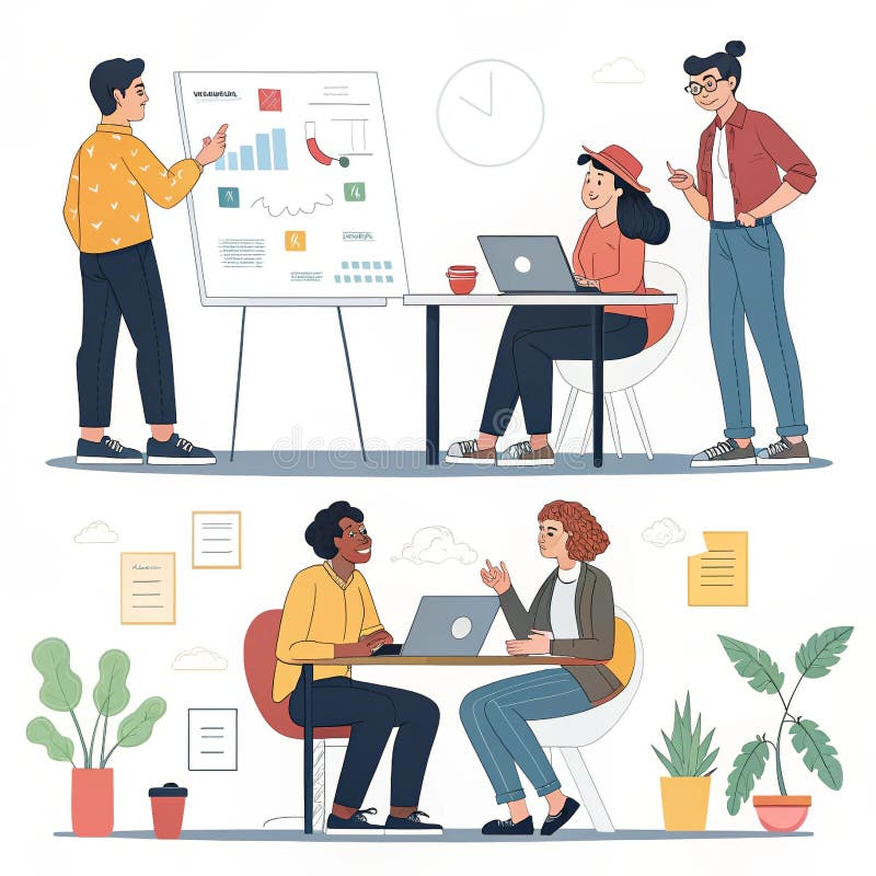 Character Illustration Set - Creative Designs for Digital & Print ...