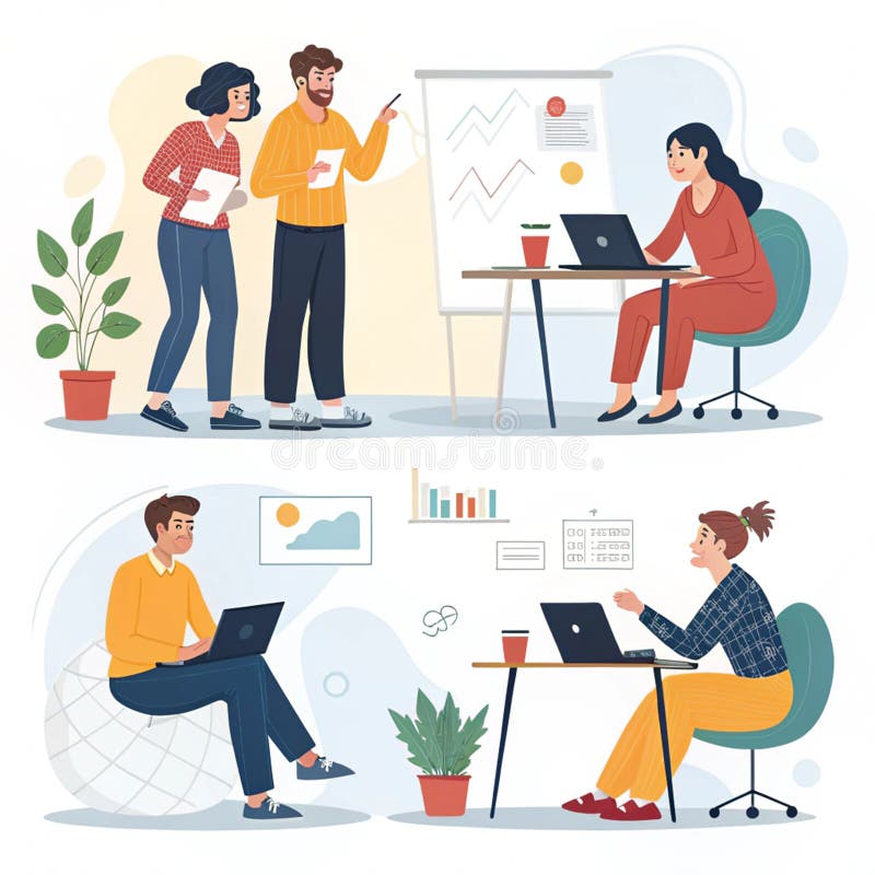 Character Illustration Set - Creative Designs for Digital & Print ...