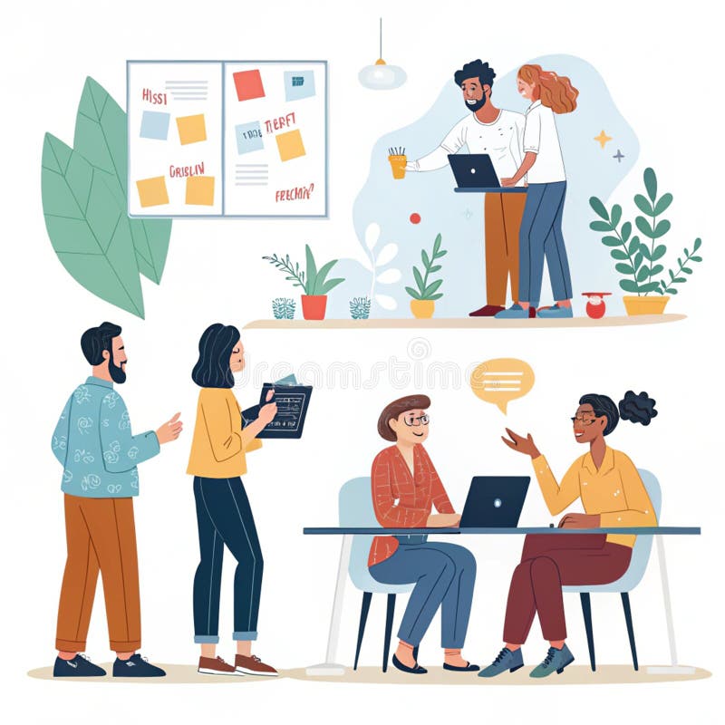 Character Illustration Set - Creative Designs for Digital & Print ...