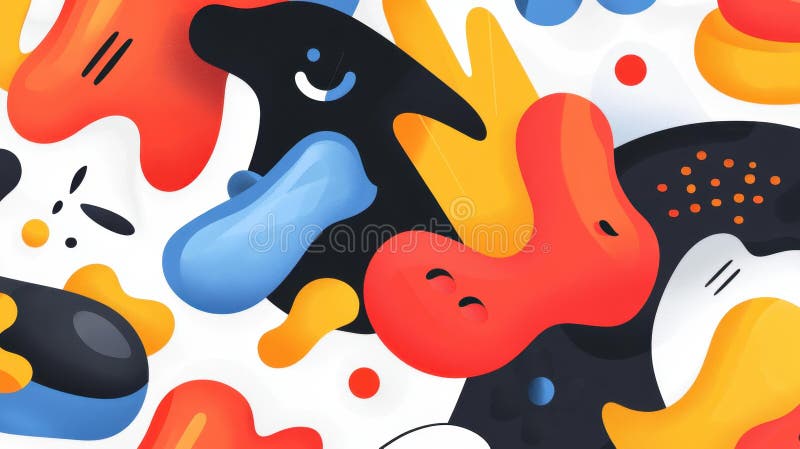Discover a Sleek, Cartoonstyle Seamless Background that Enhances Your ...