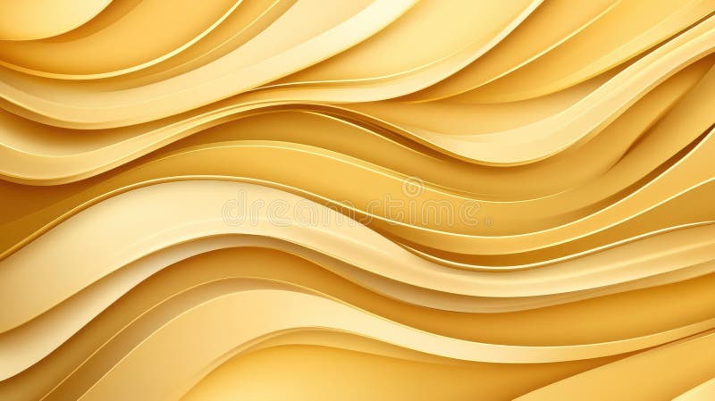 Discover a Sleek Gold Background with Dynamic Flowing Lines, Perfect ...